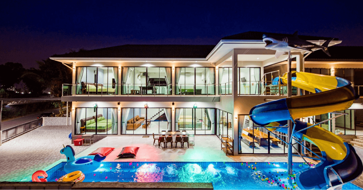 Lala House Pool Villa HuaHin | พูลวิลล่า 5 ห้องนอนใกล้ทะเลหัวหิน
